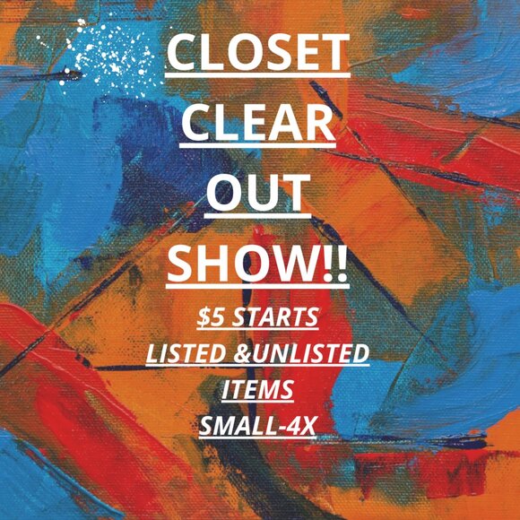 Tops | Closet Clear Out Show 5 Starts | Poshmark